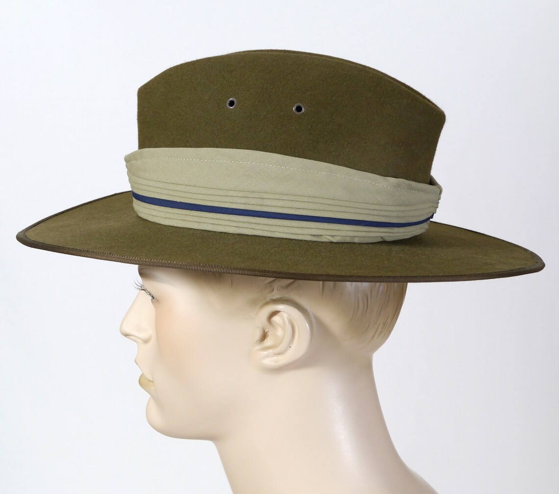 Vintage Aussie Slouch Hat Open Crown Made in Australia | Etsy