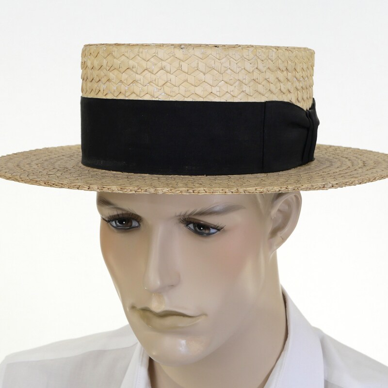 Boater Hat Men - Etsy