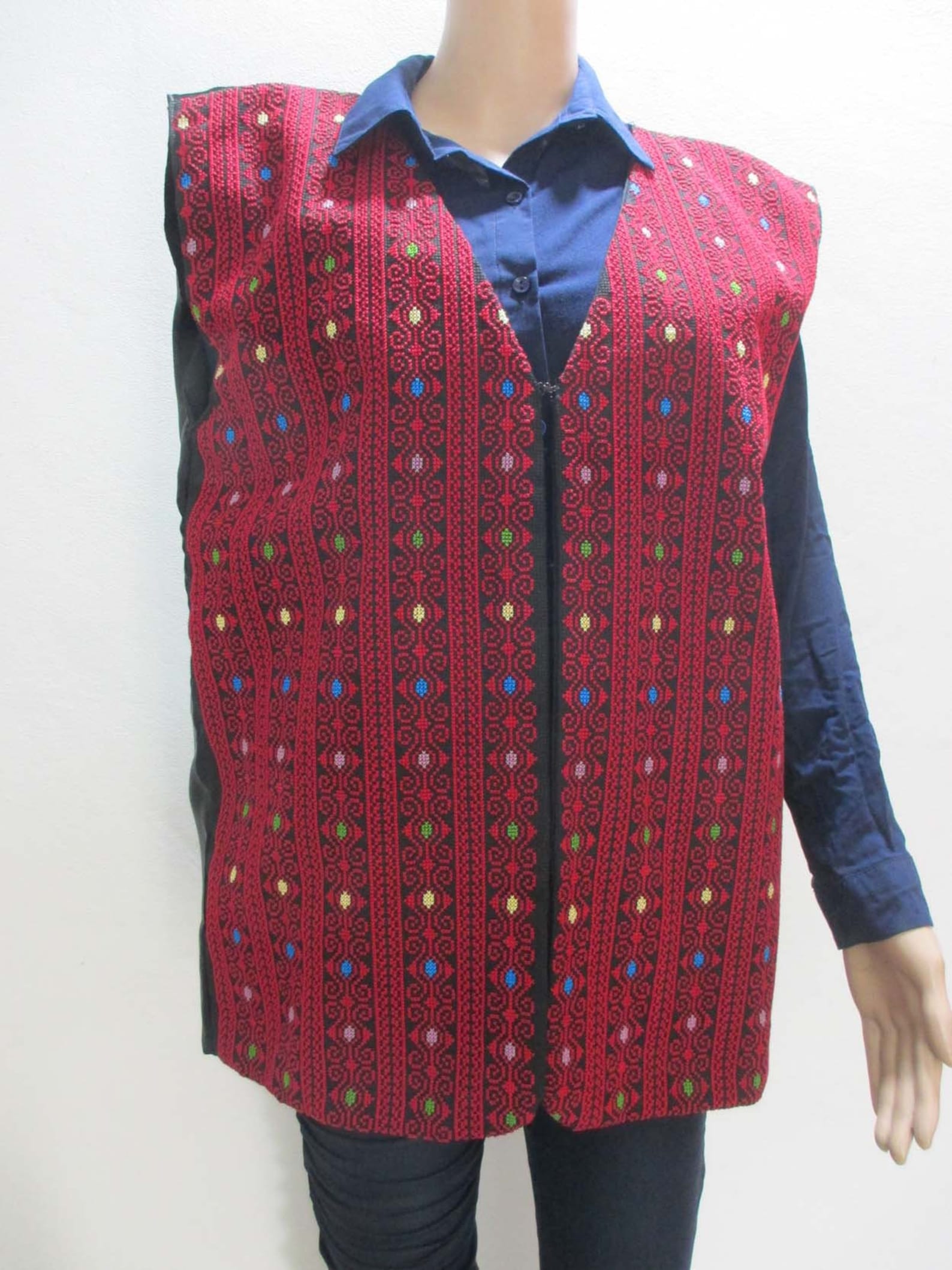 Palestinian Embroidered Vest - Etsy