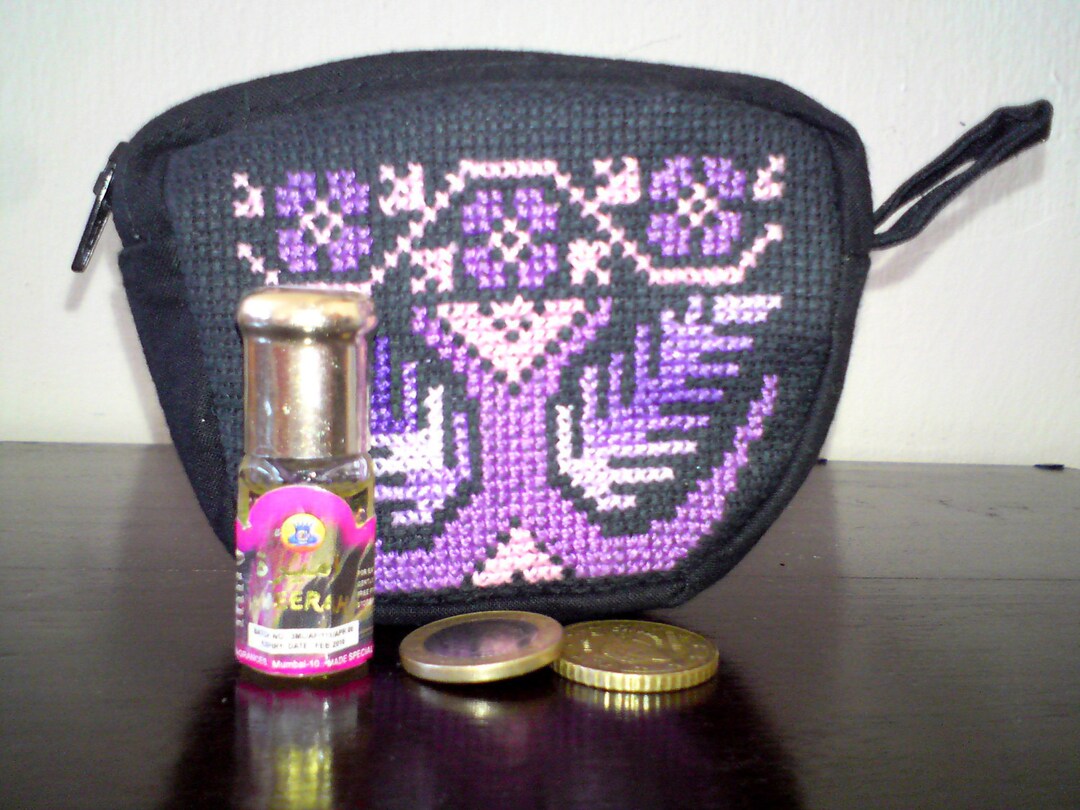 Palestinian Embroidered Coin Bag - Etsy
