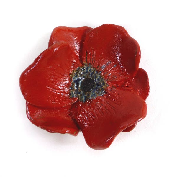 Ceramic Poppy - Etsy
