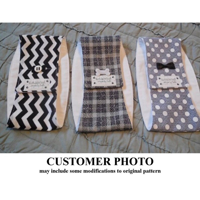 Dog Belly Band Sewing Pattern 1572 Male Dog Diapers Pet | Etsy