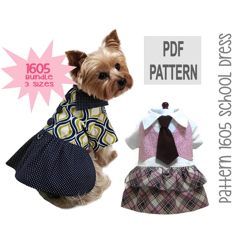 School Dress Pattern - Etsy