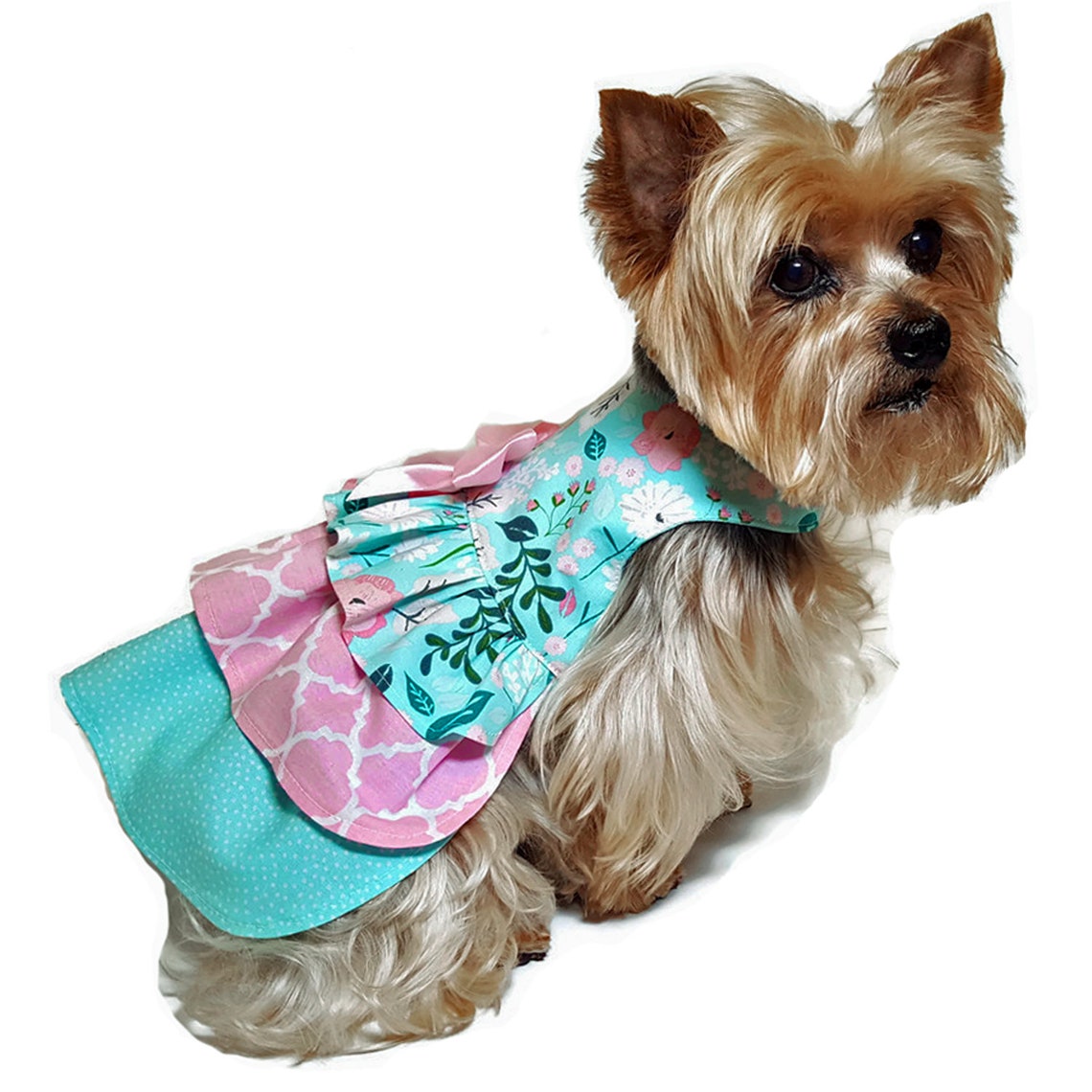 Ruffle Dog Dress Sewing Pattern 1628 Dog Clothing Patterns | Etsy