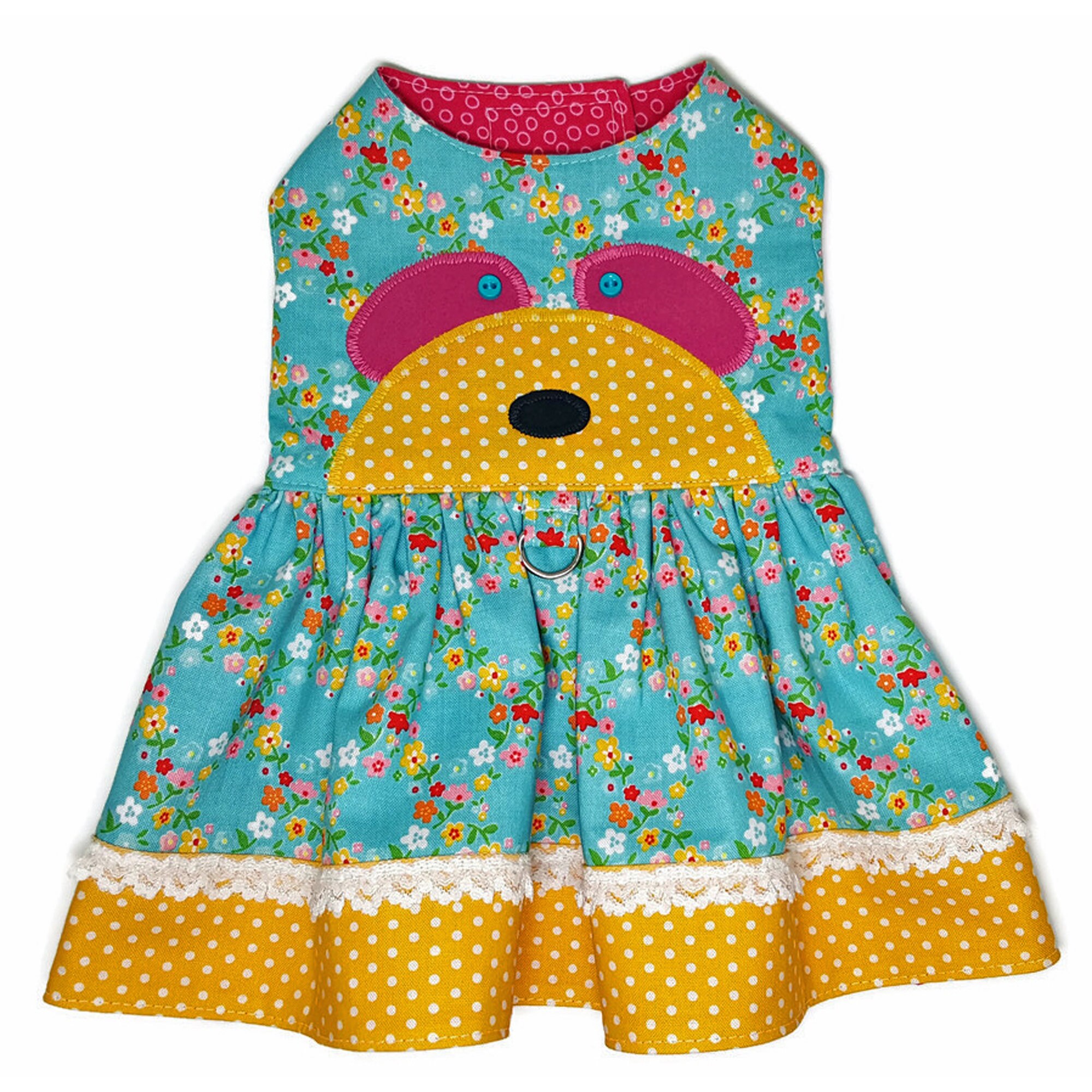 Party Animal Dog Dress Sewing Pattern 1565 Fox Face Dog | Etsy