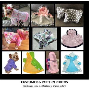 Winter Dog Coat Sewing Pattern 1642 - Dog Clothes Patterns - Dog Coats ...