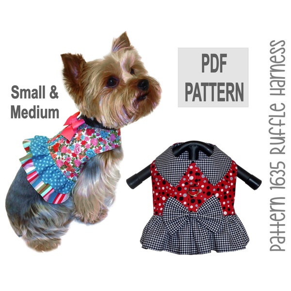 Ruffle Dog Harness - Etsy