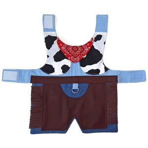 Cowdog Dude and Diva Sewing Pattern 1523 - Cowboy Dog and Pet Costumes ...