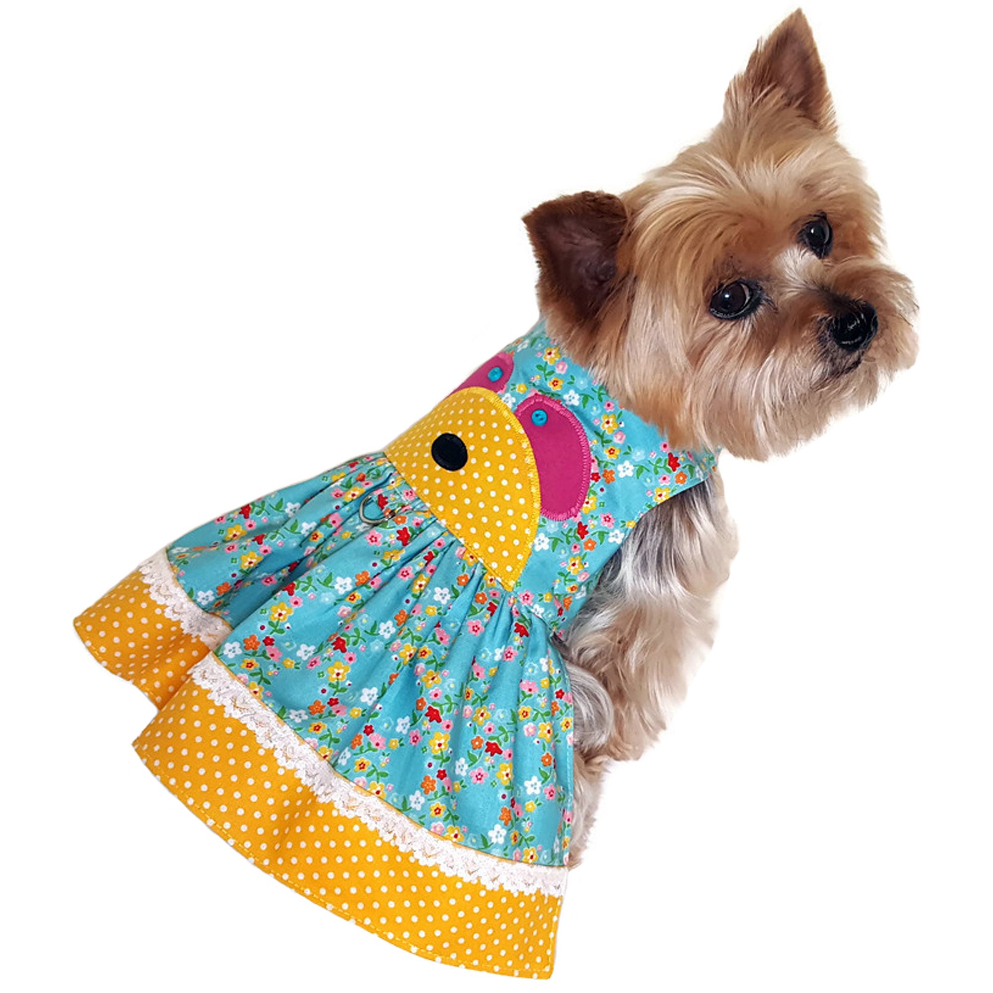 Party Animal Dog Dress Sewing Pattern 1565 Fox Face Dog | Etsy