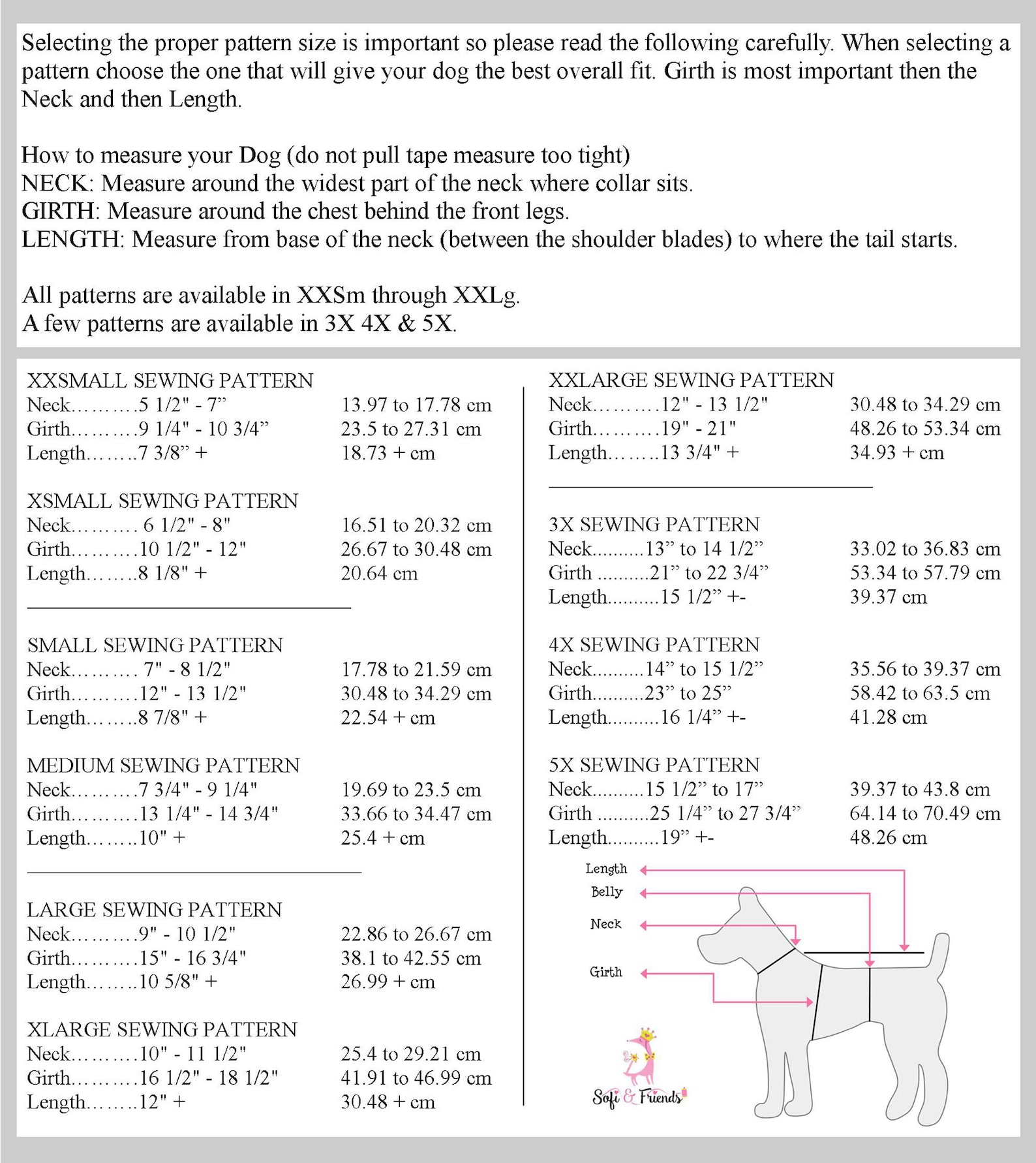 Dog Pants Sewing Pattern 1506 Dog Clothes Patterns Dog - Etsy