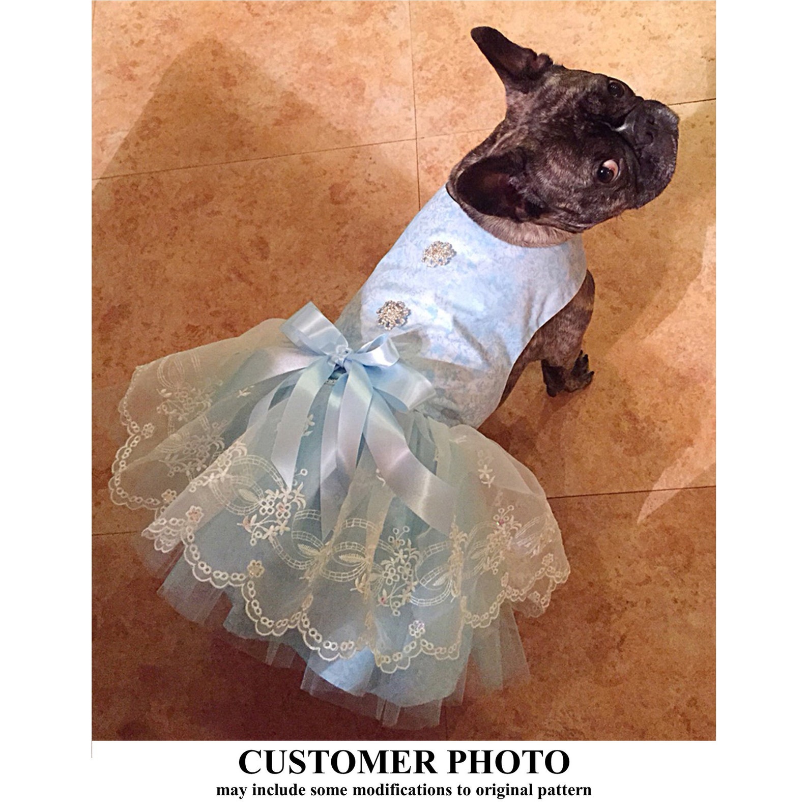 Princess Dog Dress Sewing Pattern 1521 Dog Wedding Attire - Etsy