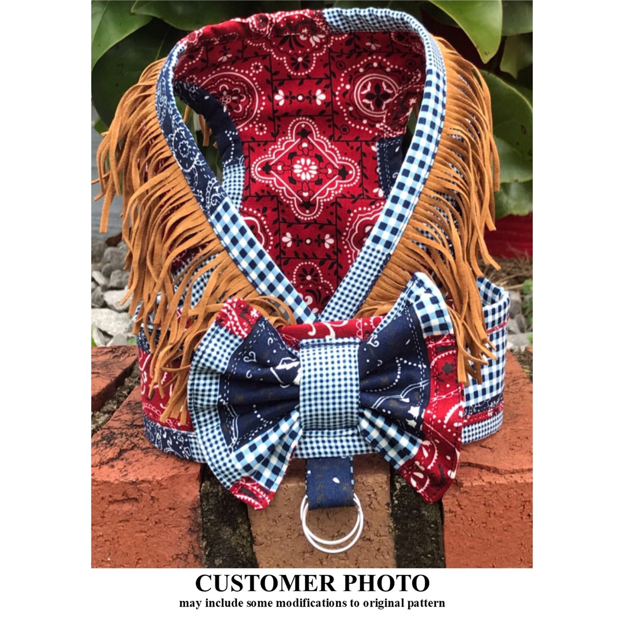 Step in Dog Harness Sewing Pattern 1631 Small Dog Harness | Etsy Australia