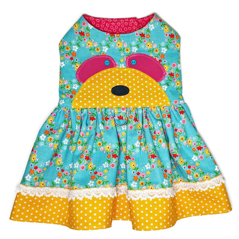 Party Animal Dog Dress Sewing Pattern Xxlg – PDF DIY Fox or Bear Bodice ...