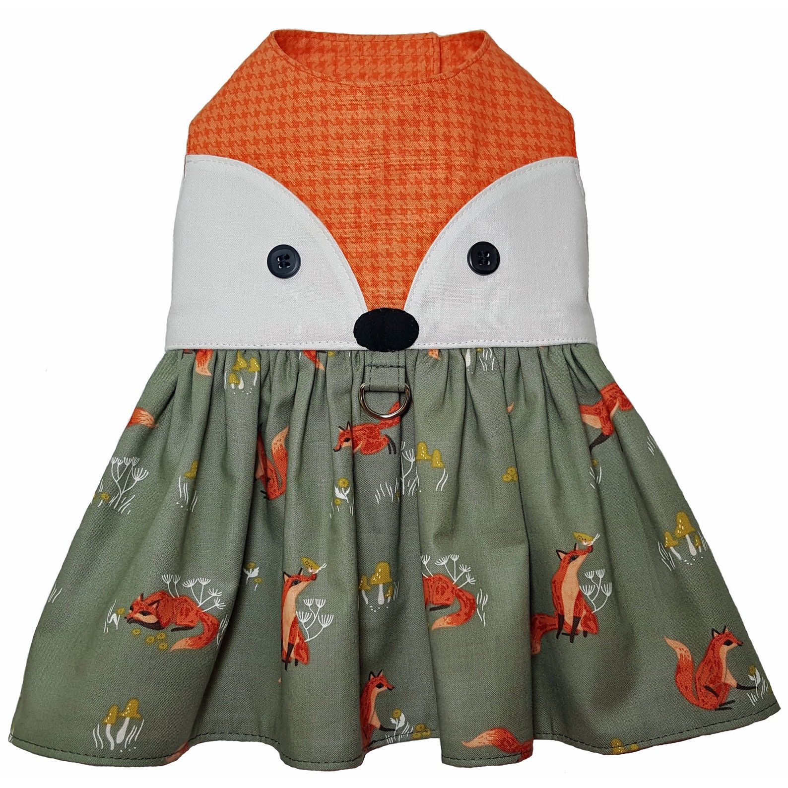 Party Animal Dog Dress Sewing Pattern 1565 Fox Face Dog | Etsy