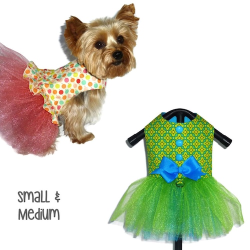 Party Animal Dog Dress Sewing Pattern 1565 Fox Face Dress | Etsy