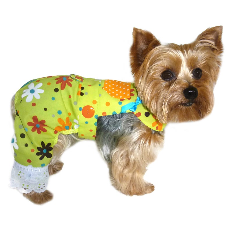 Dog Bib Overalls Sewing Pattern - Bundle All Sizes – DIY PDF Denim or ...