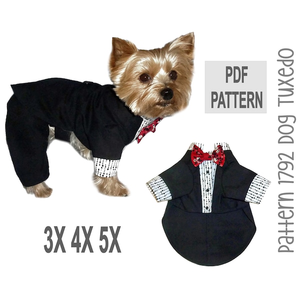 Dog Tuxedo - Etsy