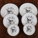 WHITE Deluxe SKULL & ROSE Engraved, Dinnerware, Etched Bowls, Pasta ...
