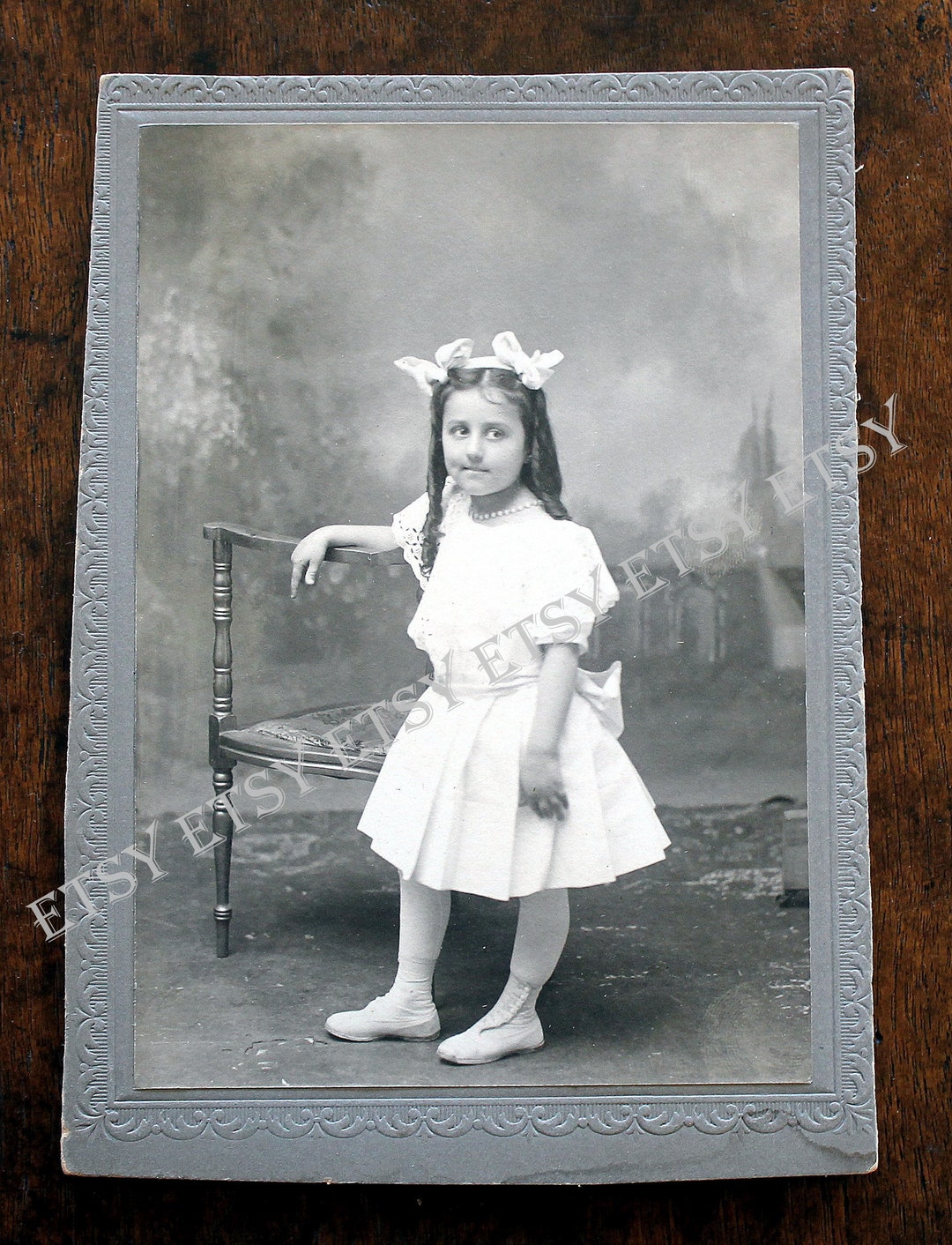 Real Victorian Portrait Photo Cabinet Card Interesting Fashion ...
