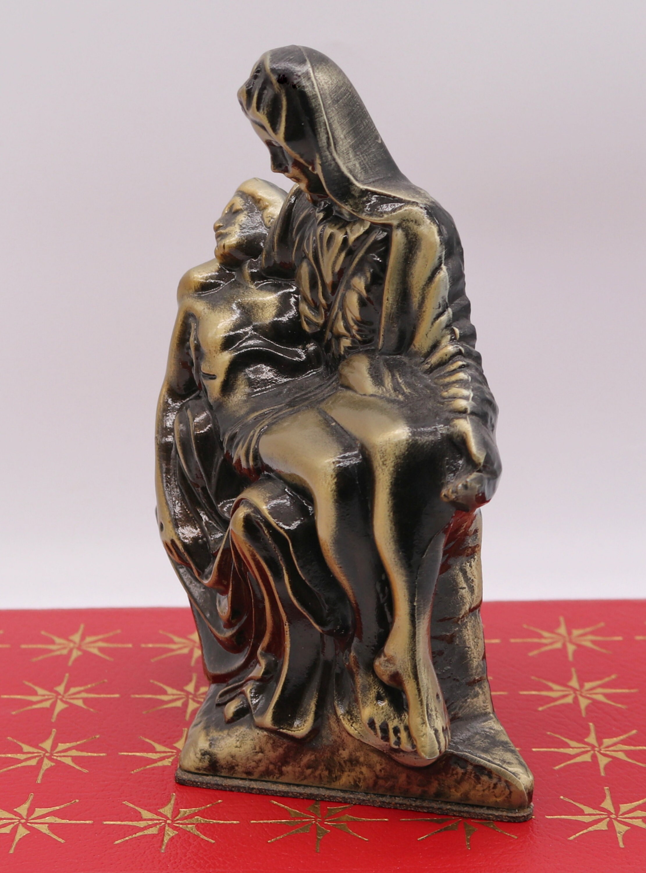 Vintage PIETA STATUE Jesus Christ Virgin Mary Michelangelo Catholic ...