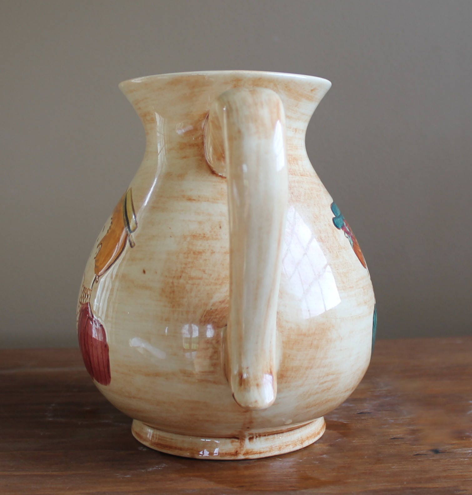 Charming Vintage PENNSBURY POTTERY PITCHER Beer Water Hand | Etsy