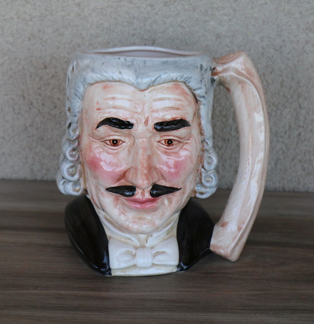 Vintage Royal Winton Grimwades Character Toby Jug Mug Barrister - for ...