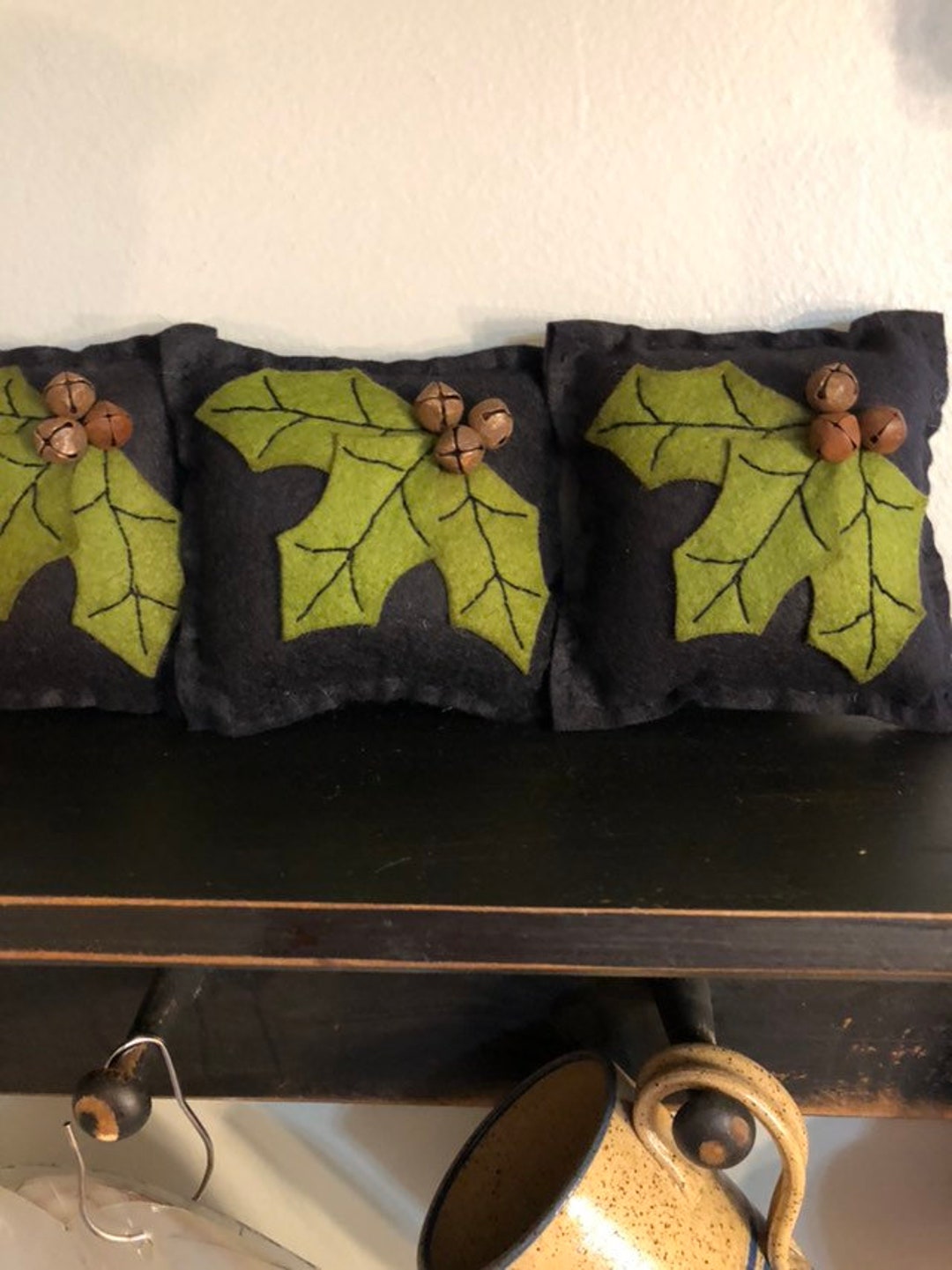 Holly Bowl Filler / Holly Tucks/ Christmas Holly Tucks/ Christmas Bowl ...