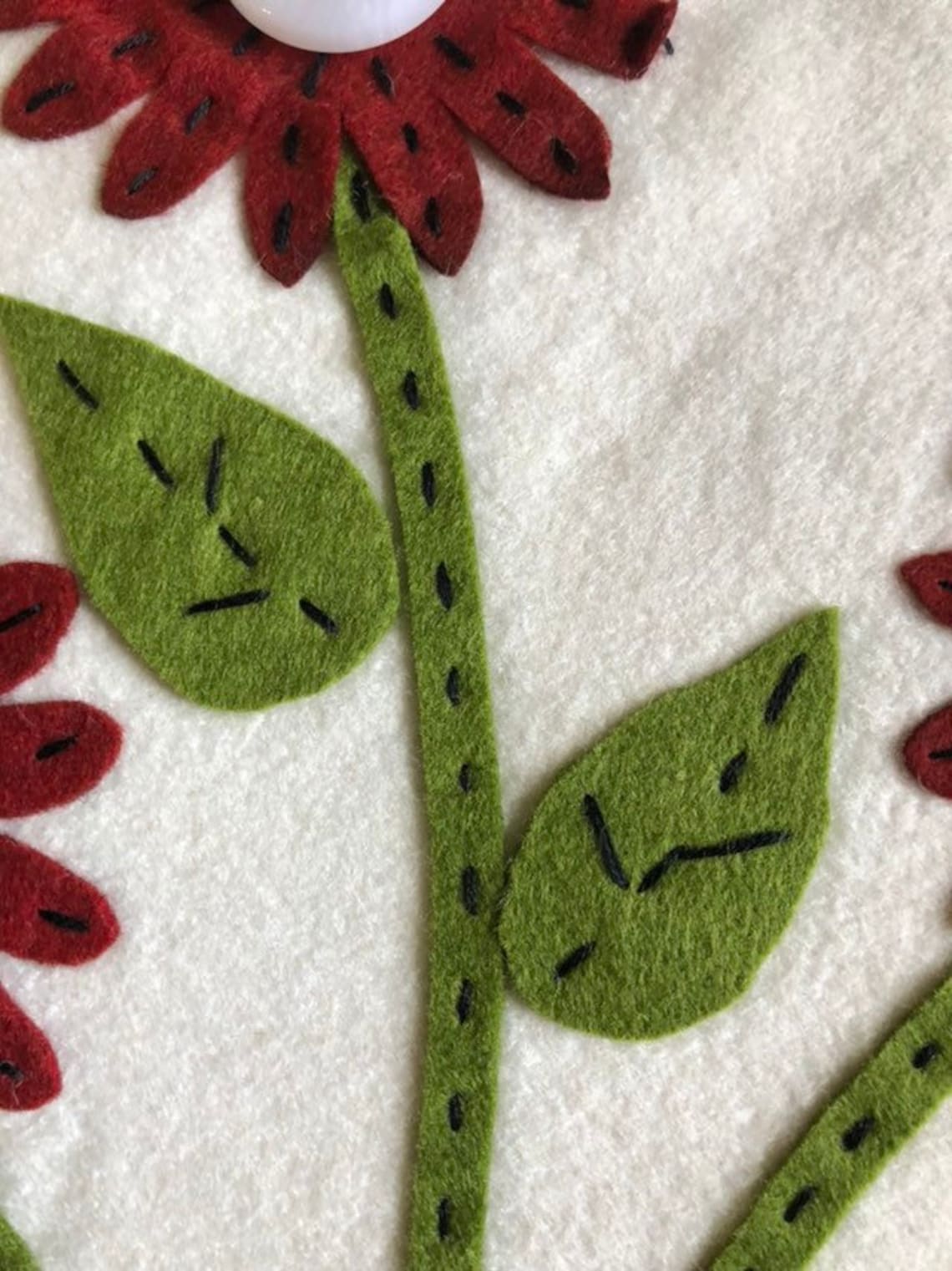 Flower Table Runner / Summer Flower Table Runner / Flower - Etsy