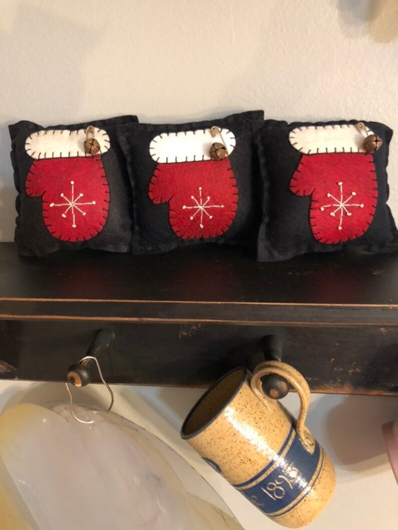 Wool Felt Bowl Filler Mitten / Mitten Wool Felt Bowl Filler / - Etsy