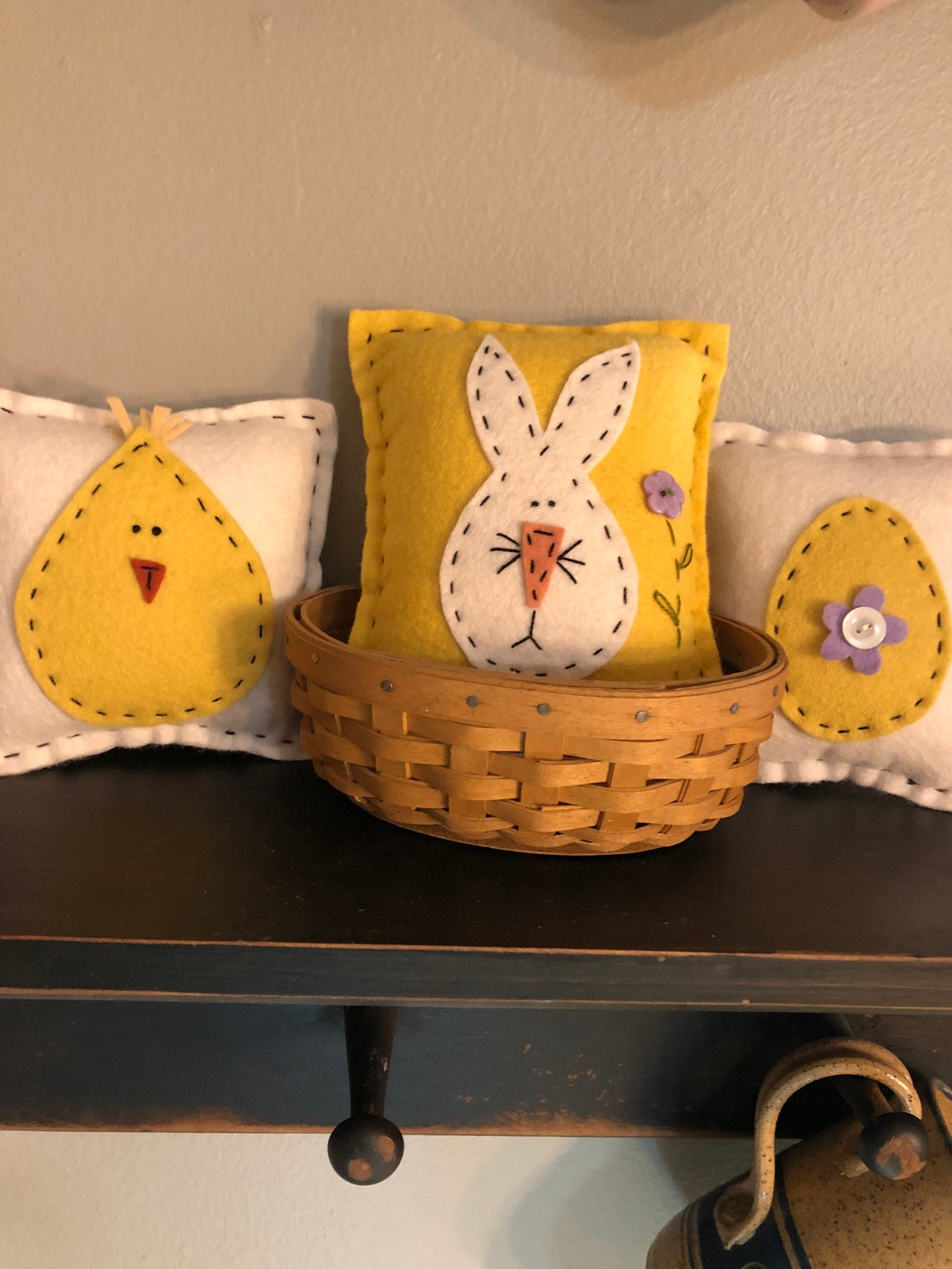 Bunny Chick and Egg | Etsy