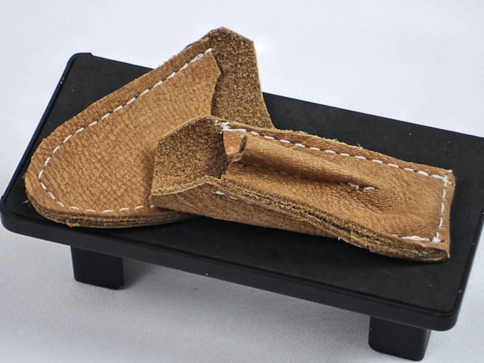 Leather Thimble Set Soft Quilters Handmade Thimbles Caramel - Etsy Israel