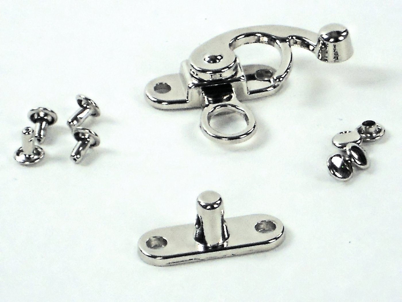 Silver Purse Latch Swing Lock Steampunk Bag Closure at | Etsy