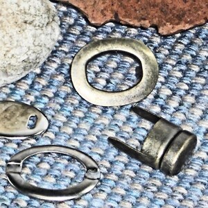 3 Sets of Purse Closures Antique Brass Oval Twistlock - Etsy