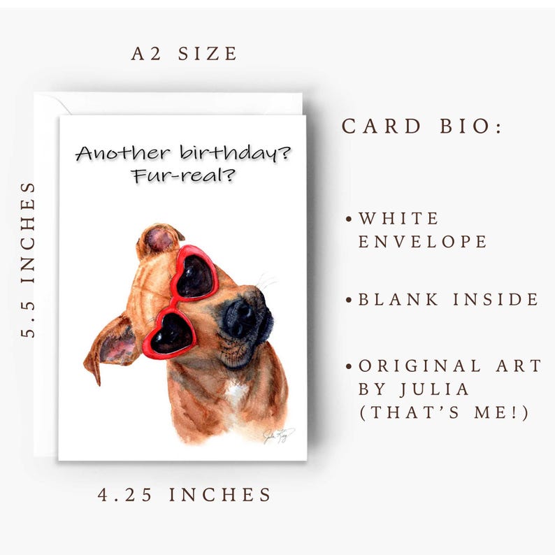 Funny American Pitbull Valentine's Day Card for Friend, Dog Mom, Dad ...