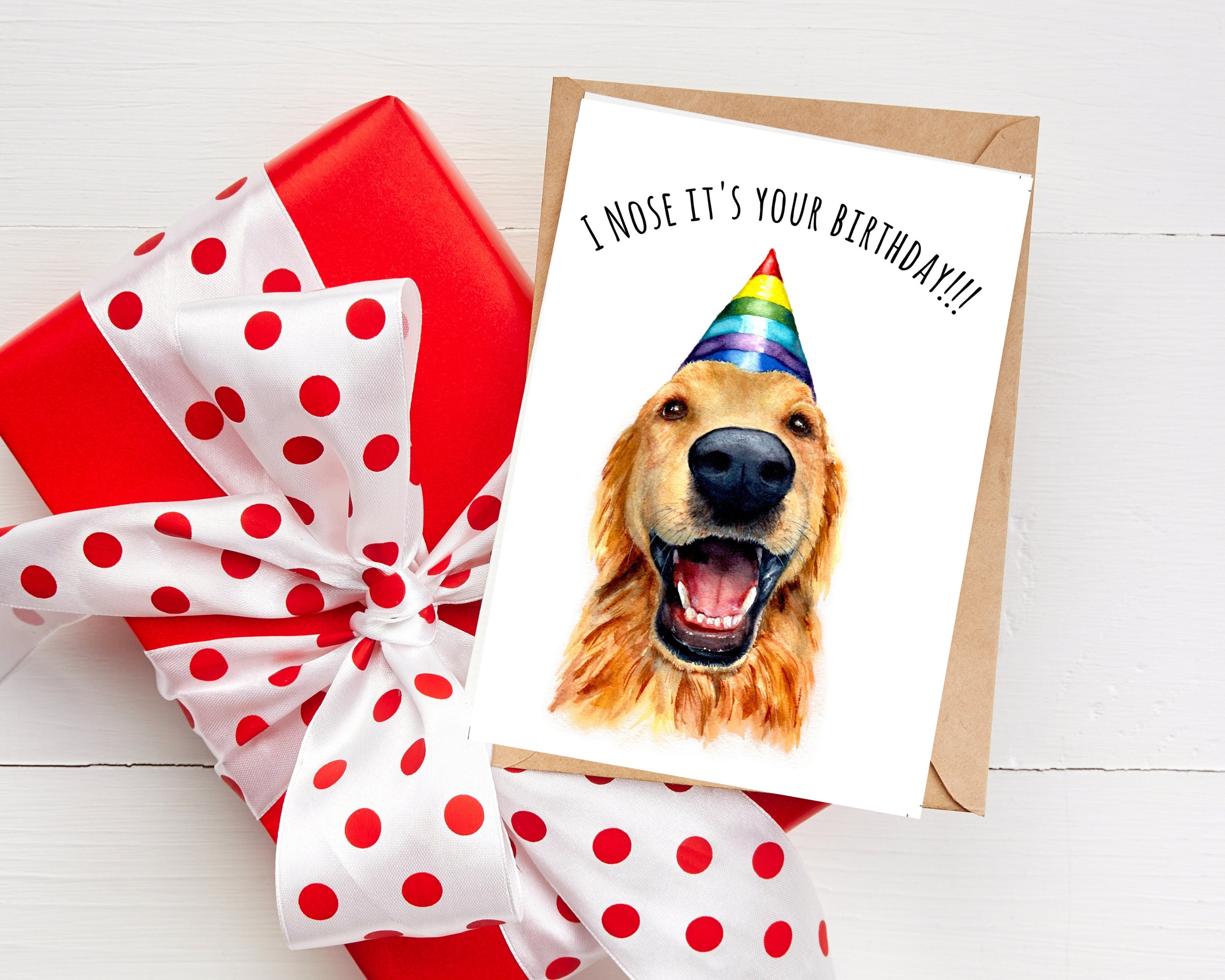 Printable Happy Birthday Golden Retriever - Golden Retriever Birthday ...