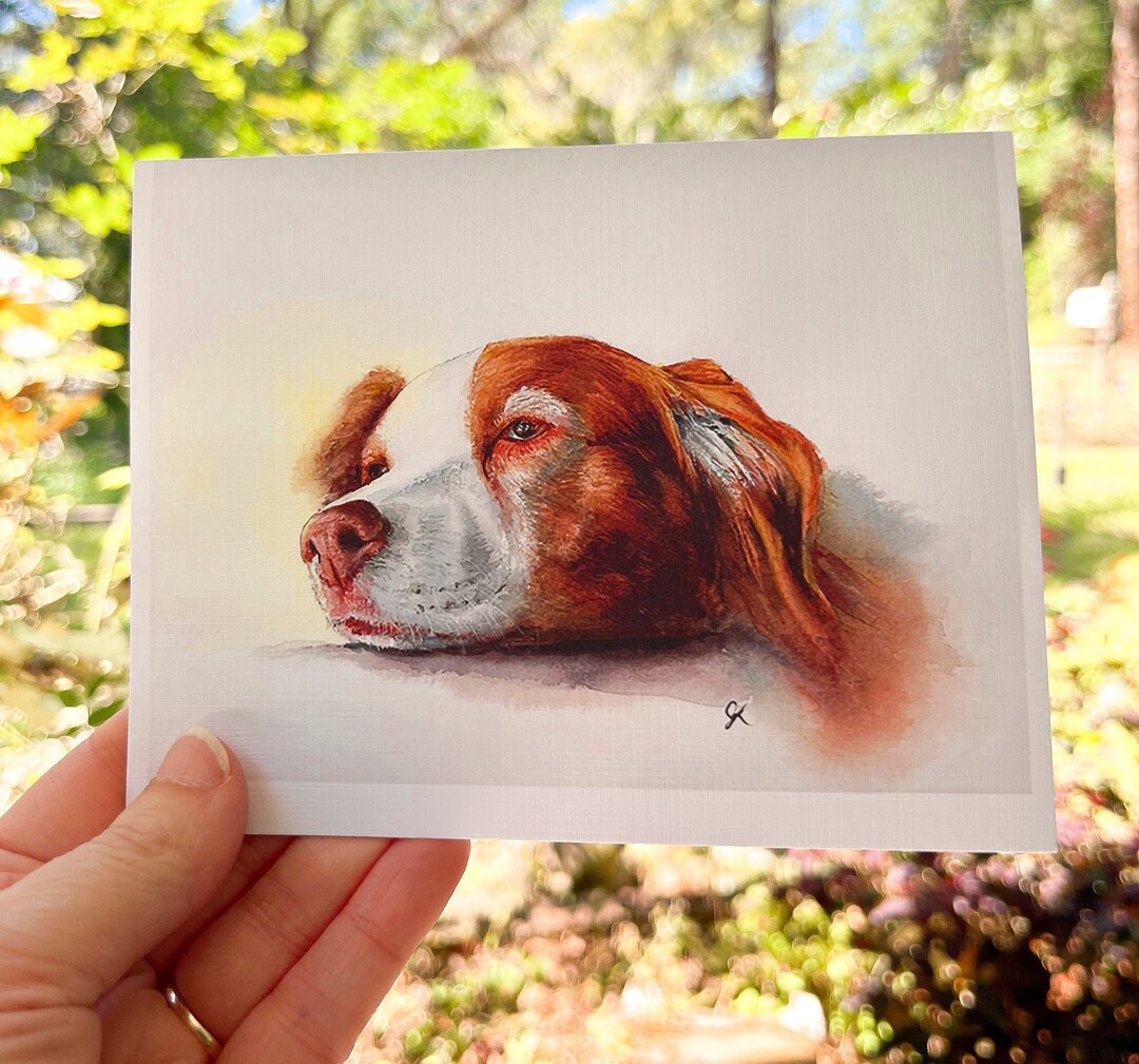 Dog Sympathy Card | Dog Memorial Card | Dog Bereavement Note Card ...