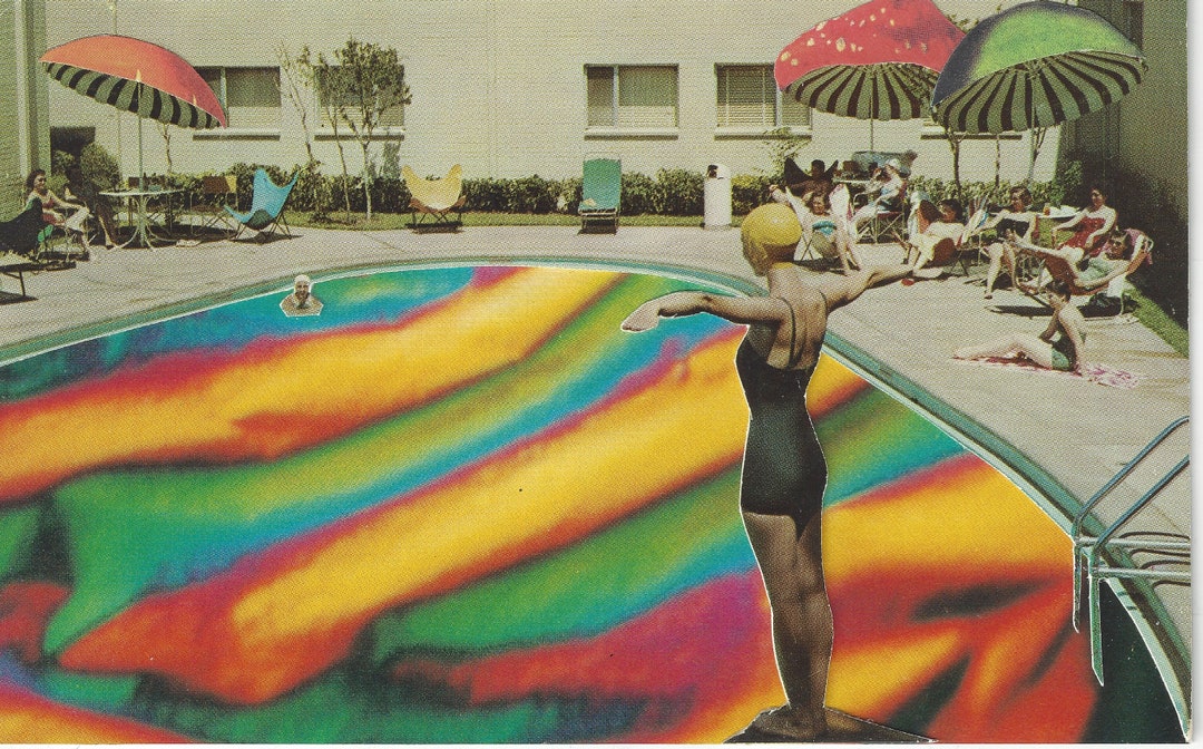 Artist-signed Original Hand-cut Collage - Etsy