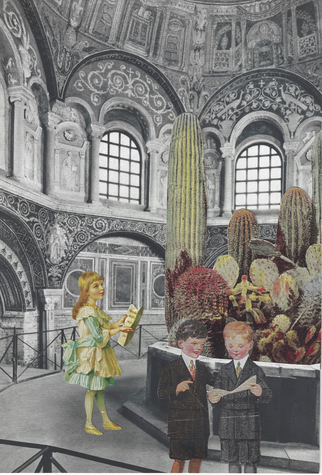 Artist-signed Original Hand-cut Collage - Etsy