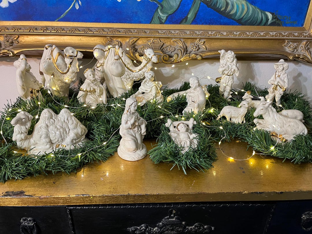 Atlantic Mold 19 Piece Nativity Set - Etsy