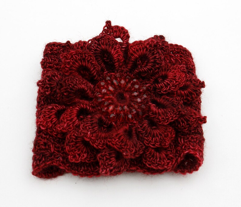 PATTERN Crochet Cuff Pattern and Crochet Flower Pattern - Etsy