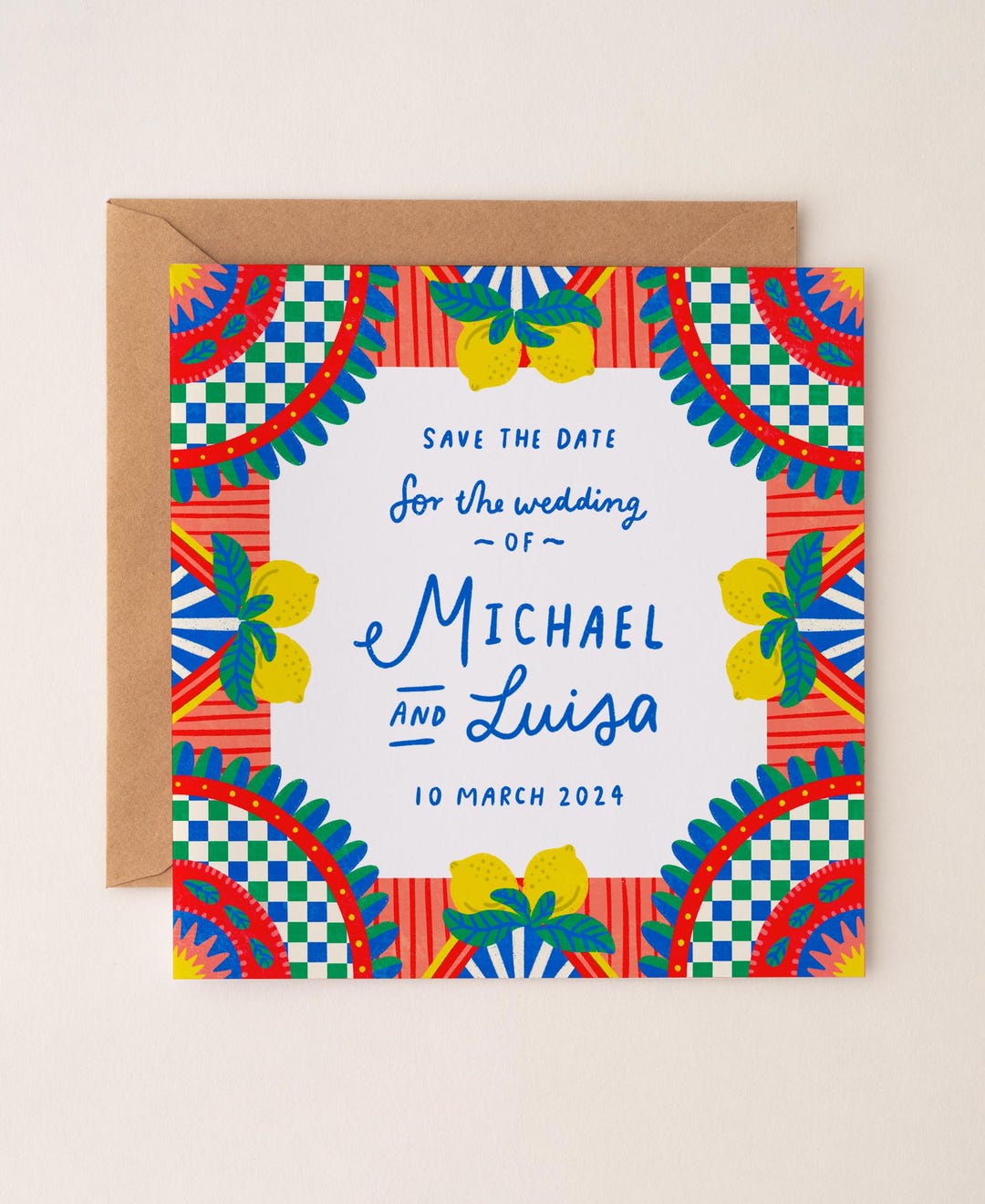 Italian Invitation Border Template Square - Etsy