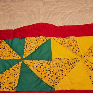 Pinwheel Throw Quilt - Etsy