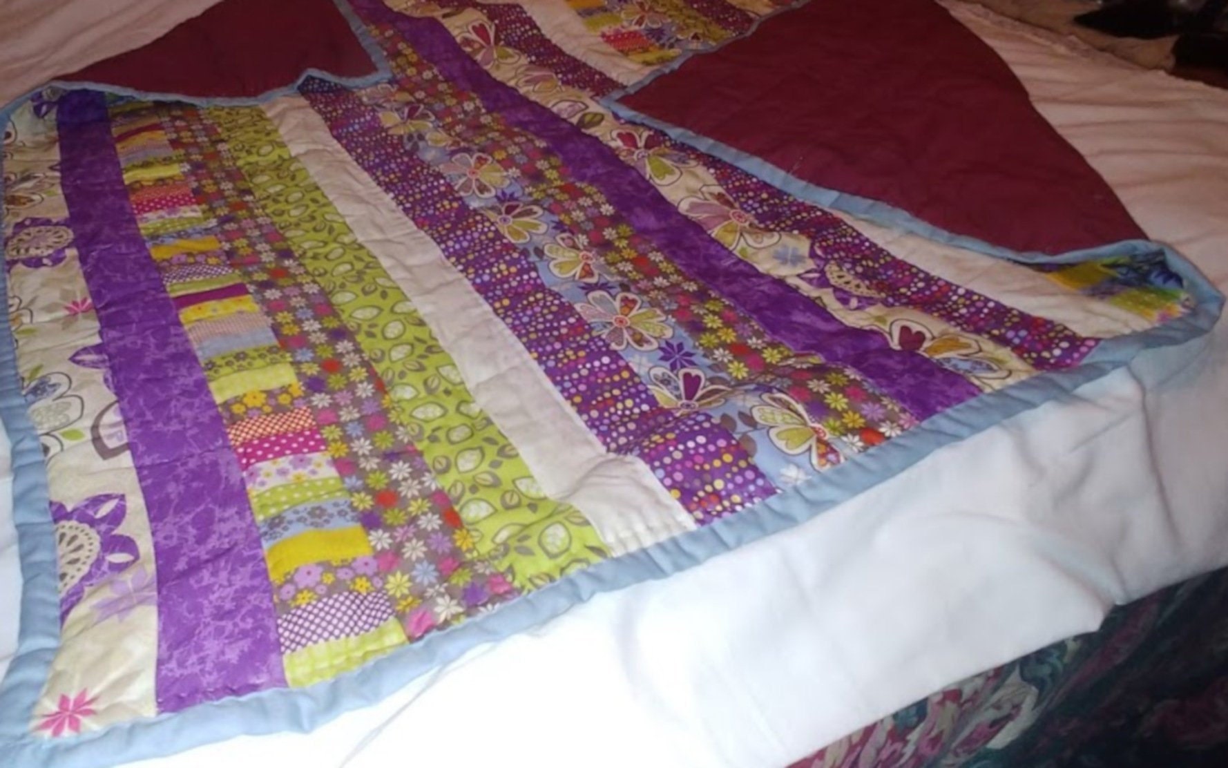 Jelly Roll Quilt, Jell Roll , Lap Quilt - Etsy