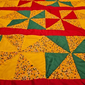 Pinwheel Throw Quilt - Etsy