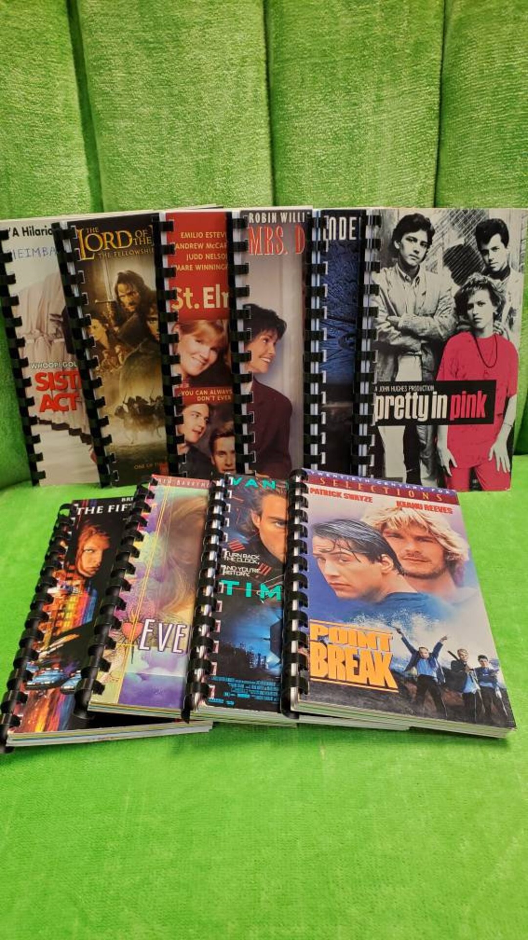VHS Notebook, Recycled/repurposed VHS Box Original Case Upcycled ...