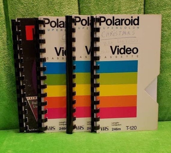 VHS Notebook Recycled/repurposed VHS Box Original Case | Etsy