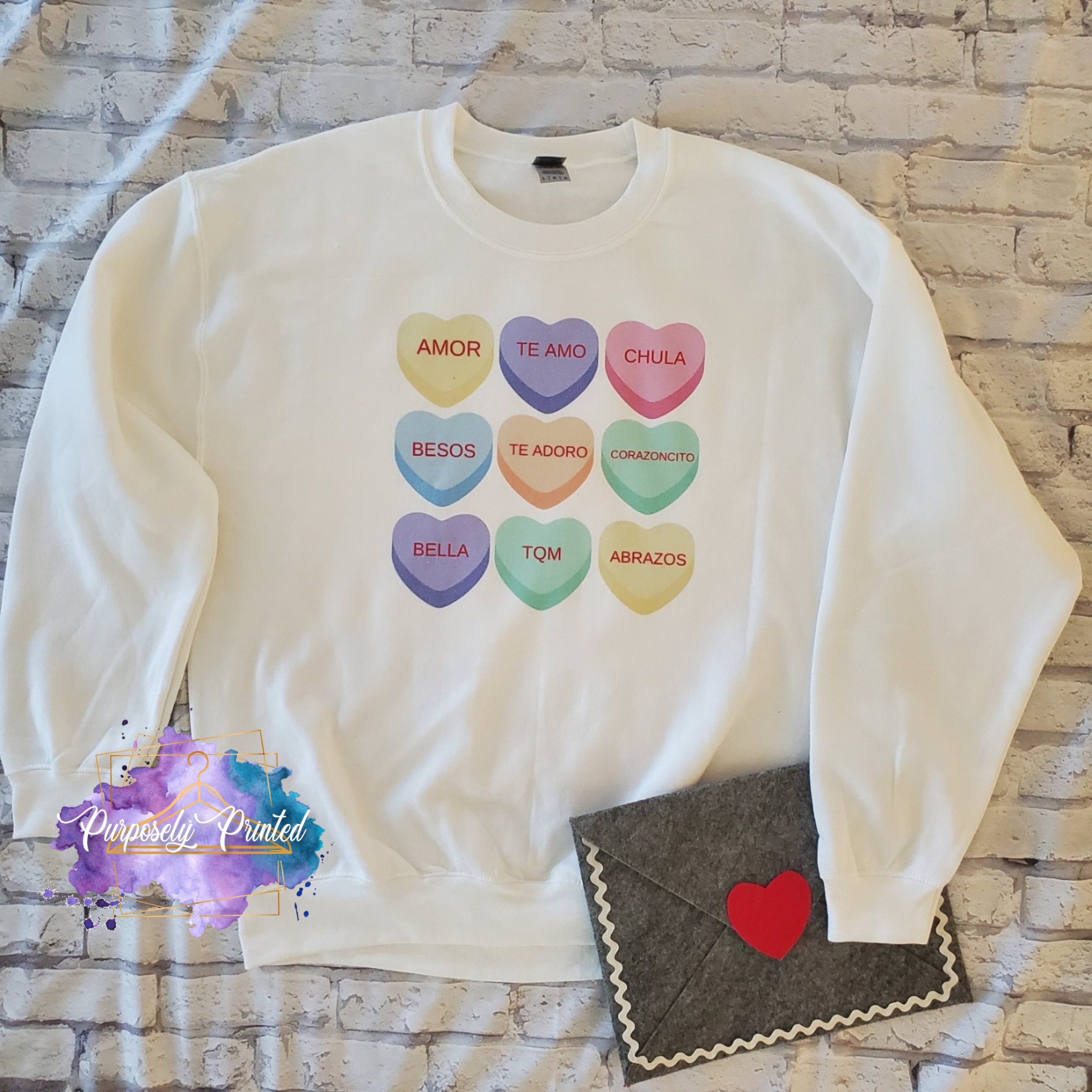 Spanish Conversation Hearts