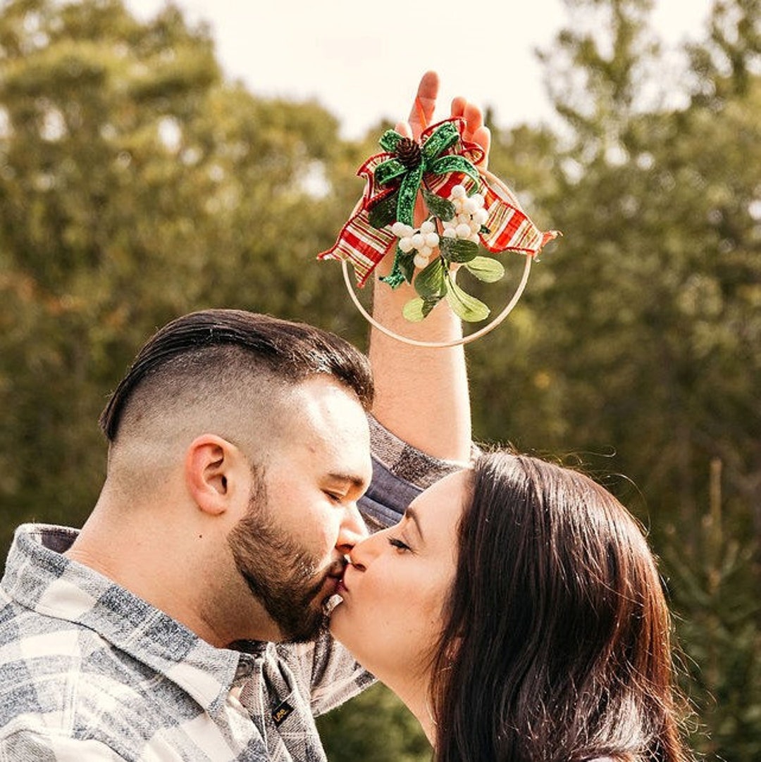 Mistletoe Ornament, Holiday Party Decorations, Romantic Gift for ...