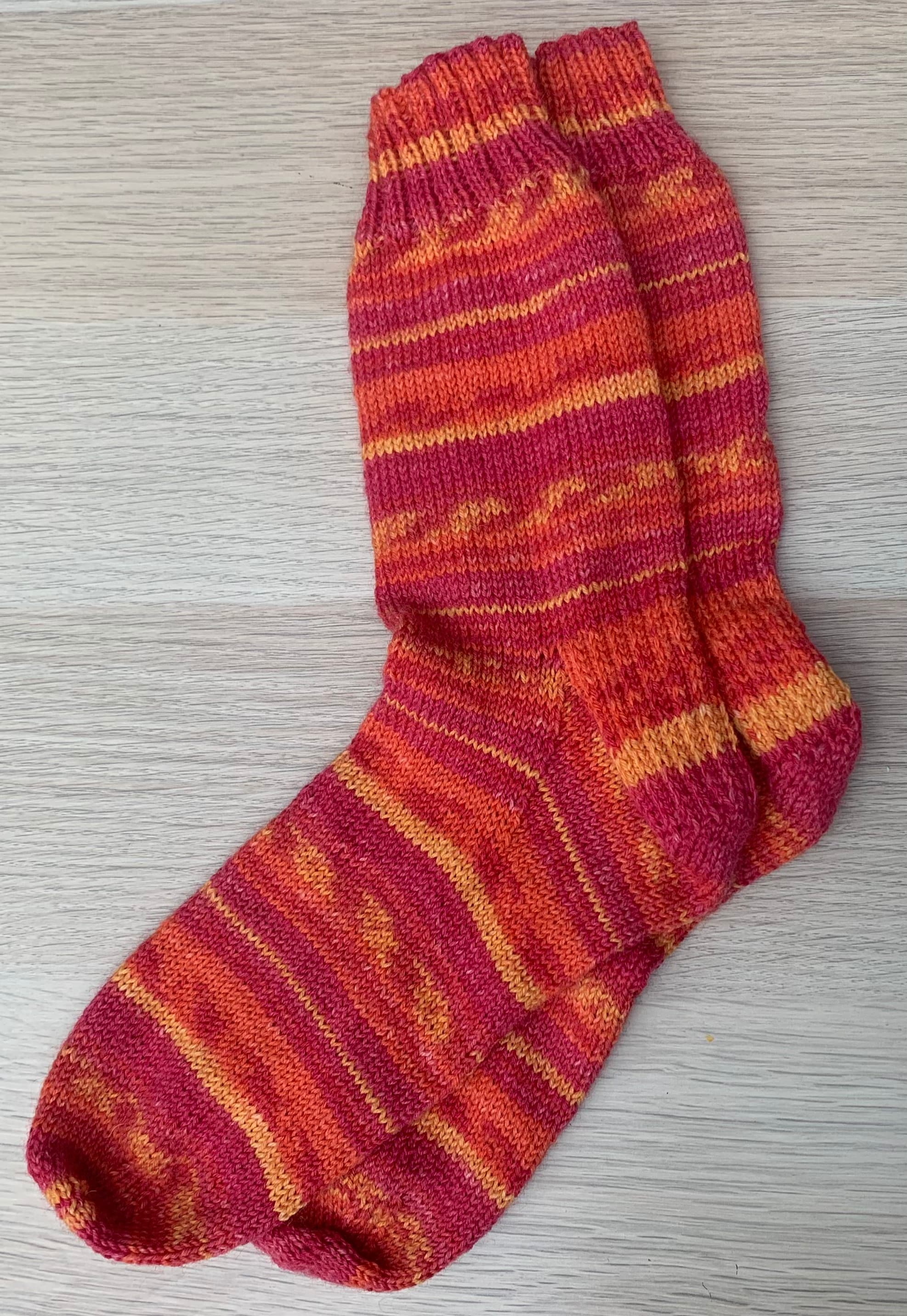 Simple Beginner Sock Knitting Pattern - Easy to Follow - Instant ...