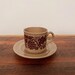 Vintage Tams Cup and Saucer - Etsy